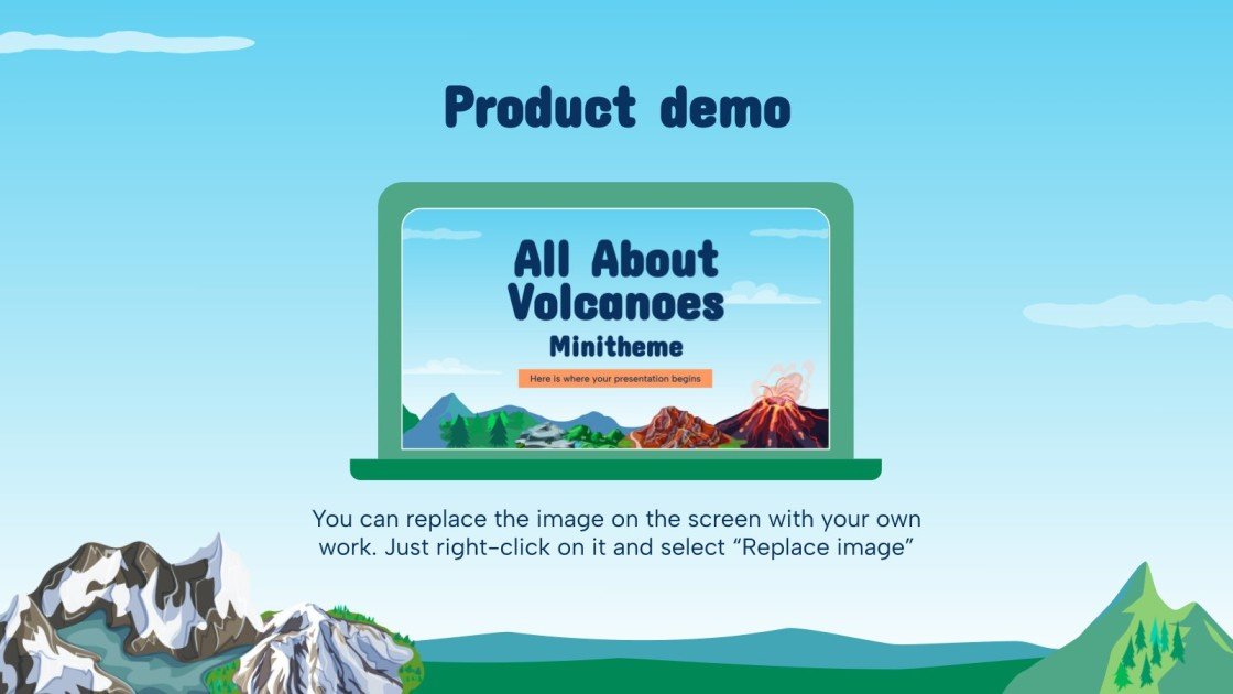 All About Volcanoes Minitheme | Google Slides & PPT