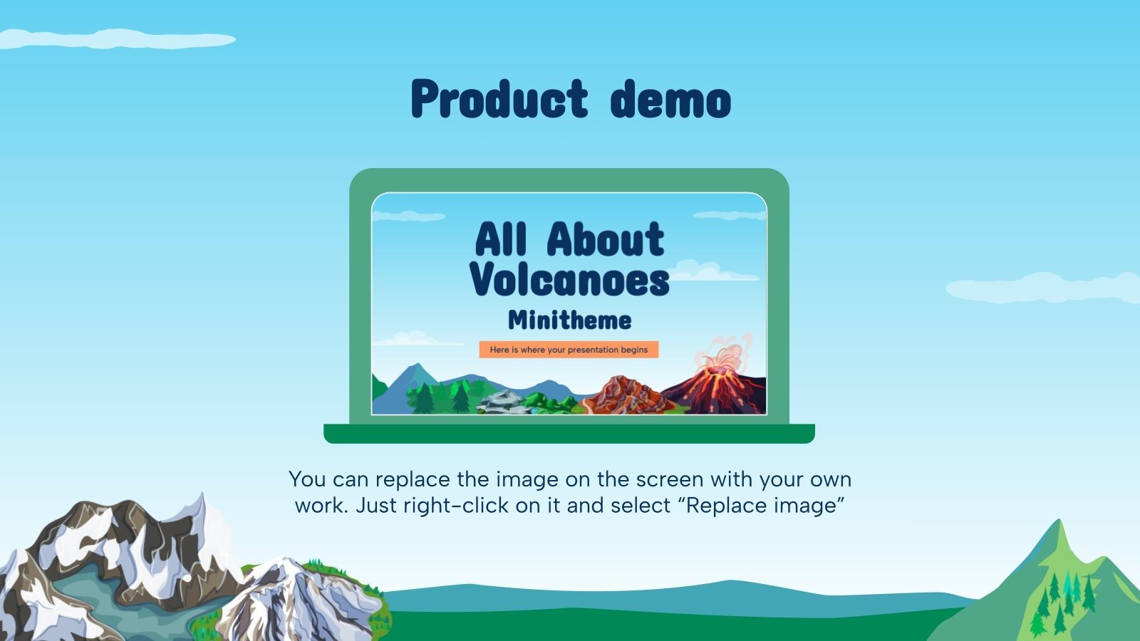 All About Volcanoes Minitheme | Google Slides & PPT