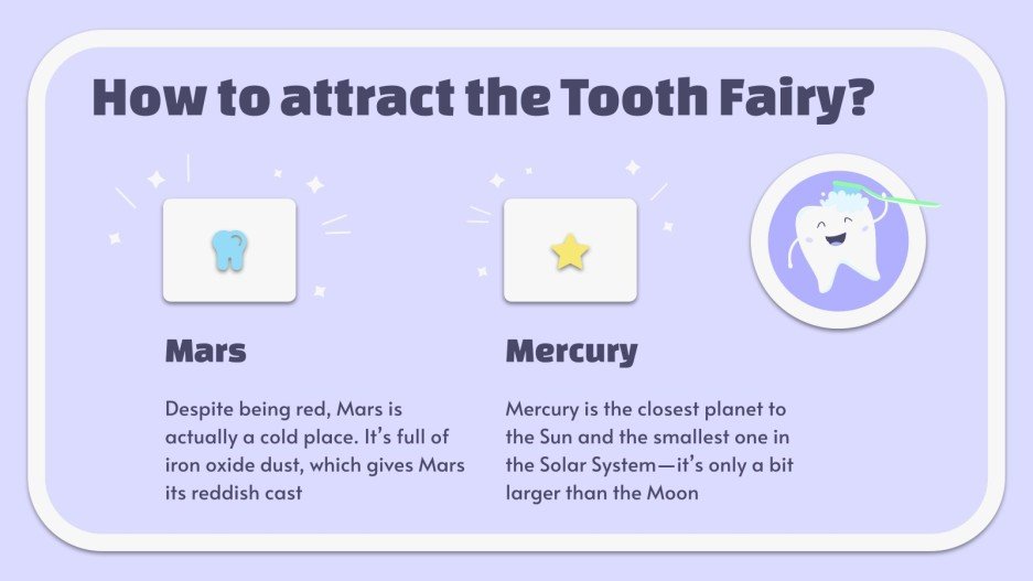 Tooth Fairy Activities for Pre-K | Google Slides & PPT