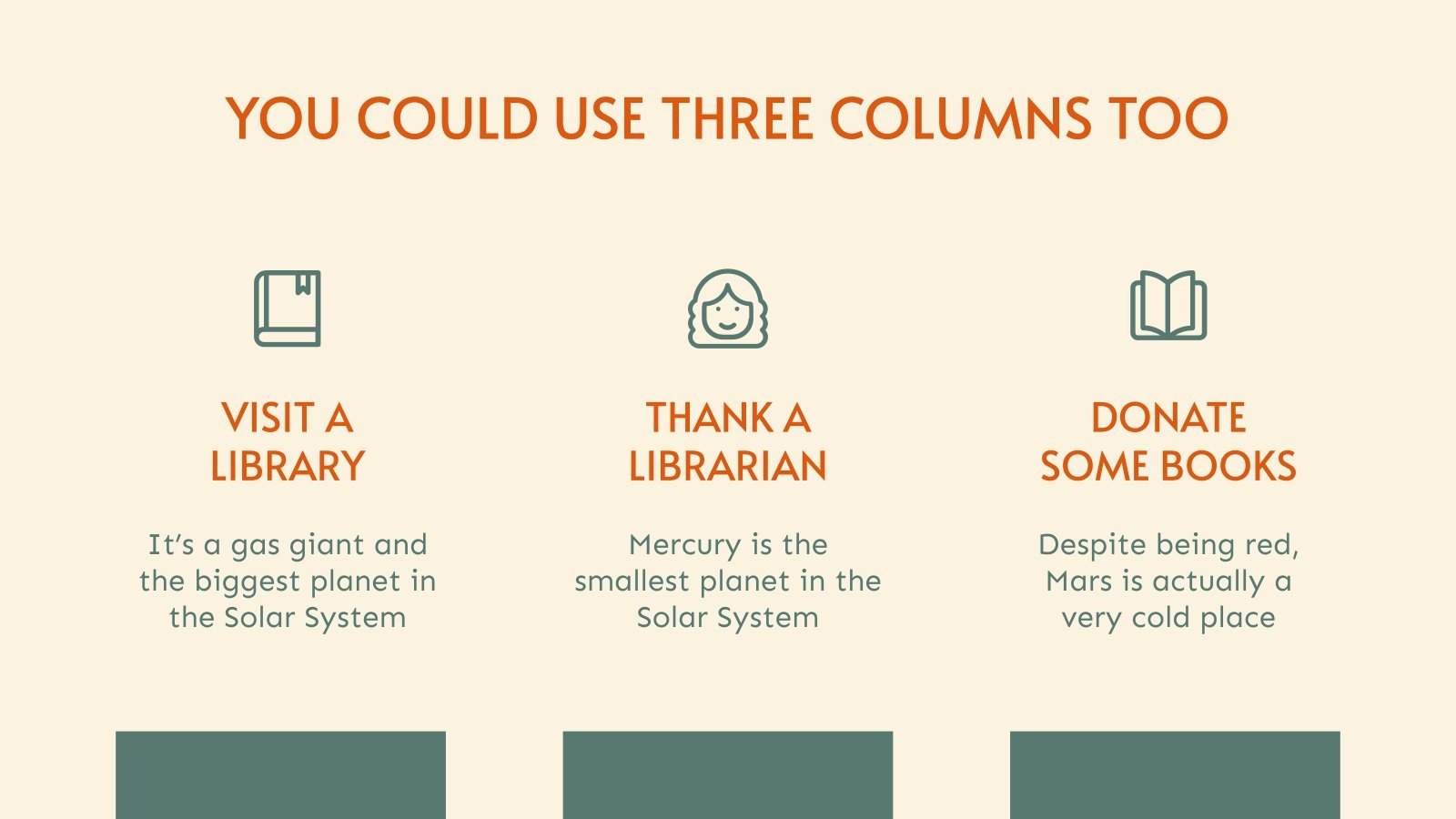 School Librarian Appreciation Day | Google Slides & PPT theme