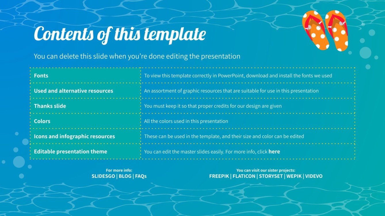 Celebrating a Summer Party | Google Slides & PowerPoint