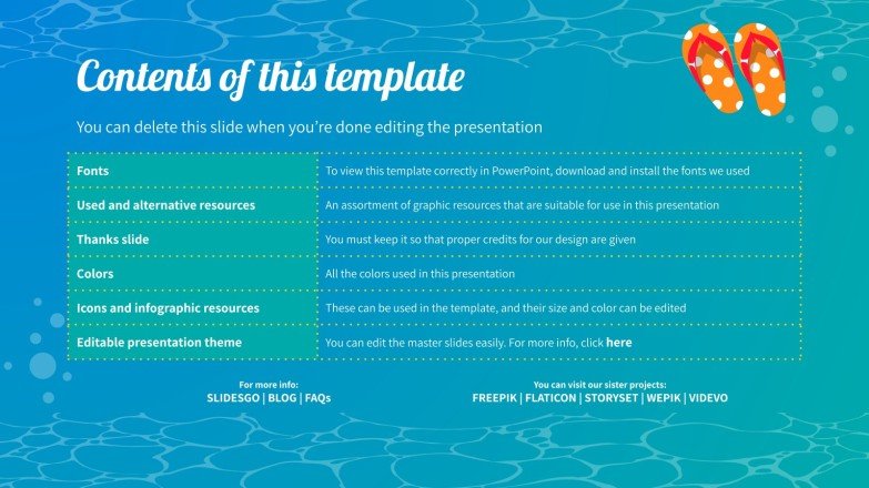 Celebrating a Summer Party | Google Slides & PowerPoint