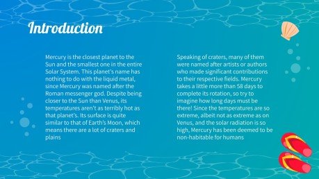 Celebrating a Summer Party | Google Slides & PowerPoint