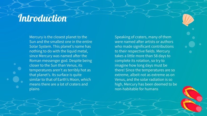 Celebrating a Summer Party | Google Slides & PowerPoint