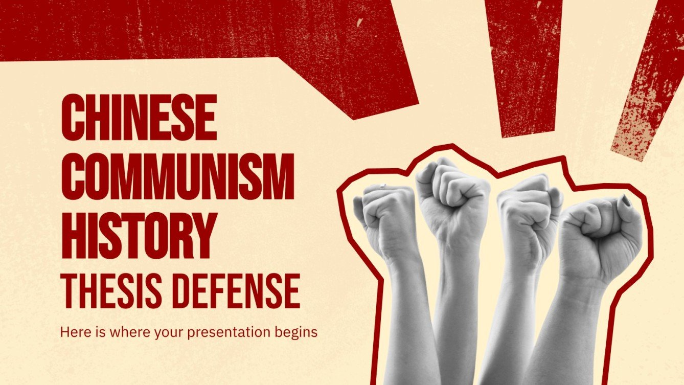 Chinese Communism History Thesis Defense | Google Slides
