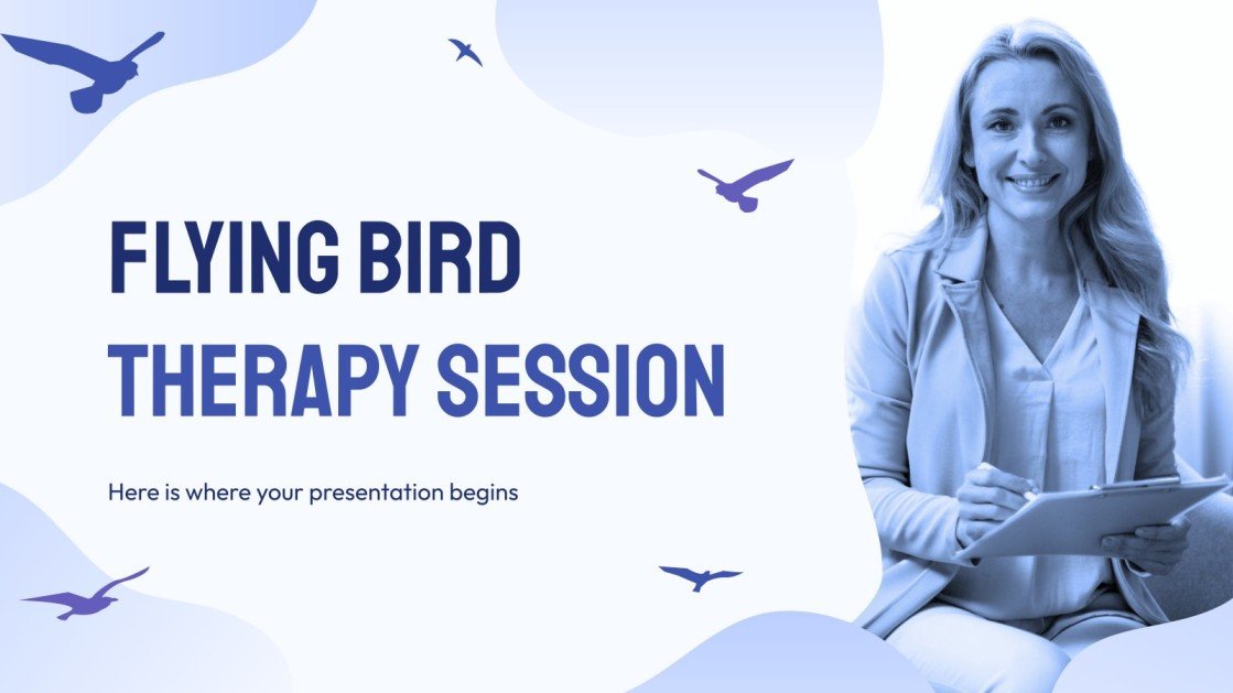 Flying Bird Therapy Session | Google Slides & PowerPoint