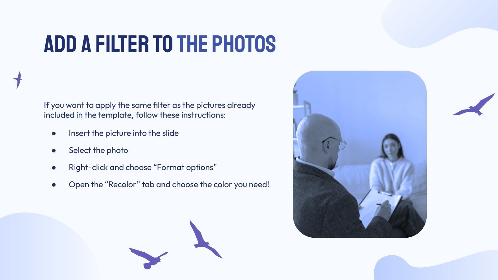 Flying Bird Therapy Session | Google Slides & PowerPoint