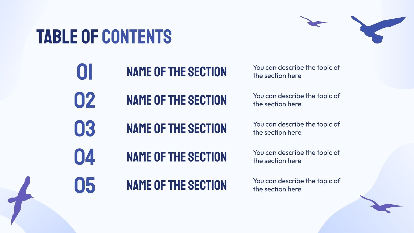 Flying Bird Therapy Session | Google Slides & PowerPoint