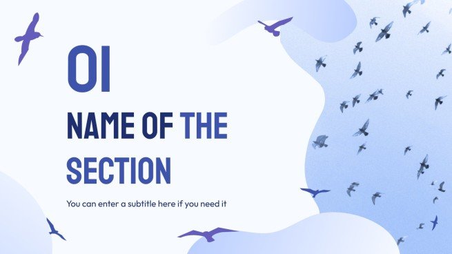 Flying Bird Therapy Session | Google Slides & PowerPoint