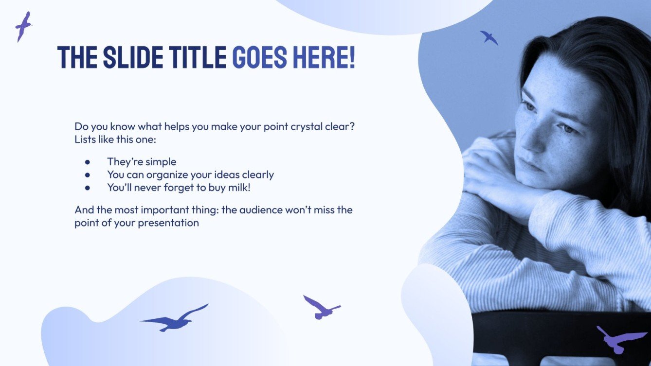 Flying Bird Therapy Session | Google Slides & PowerPoint