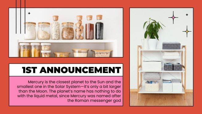 Storage Organization Ideas Newsletter | Google Slides & PPT