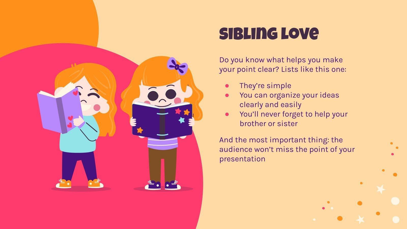 Building Siblings Relationships | Google Slides & PPT template