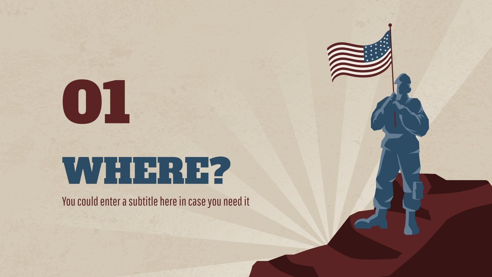 Patriot's Day | Template for Google Slides and PowerPoint