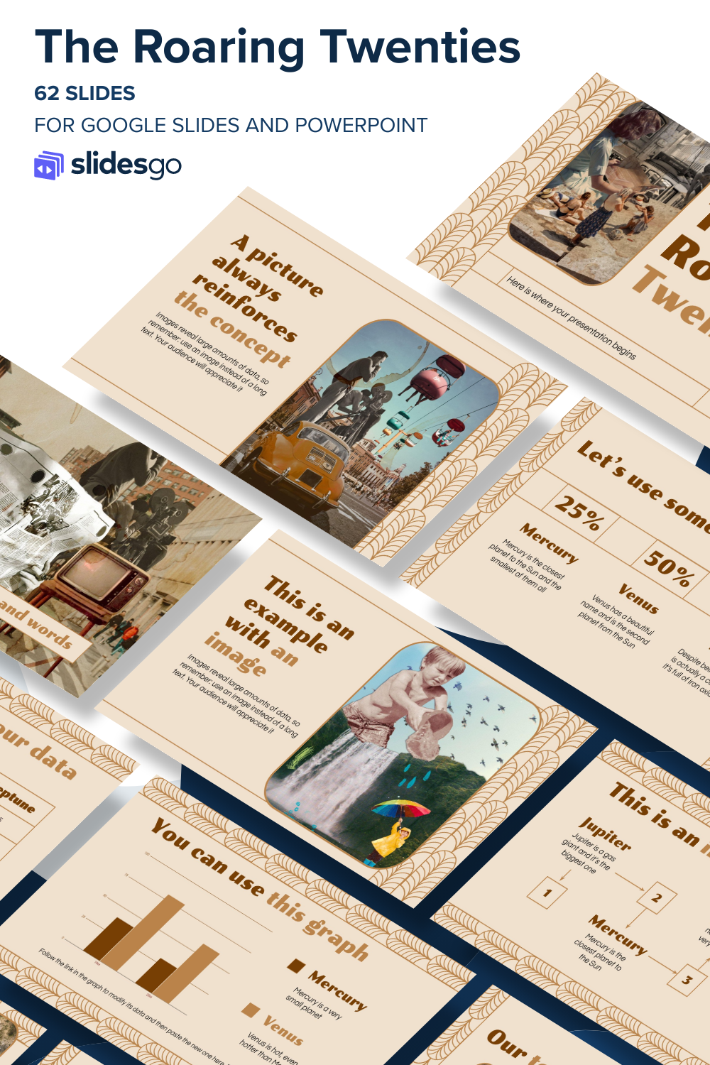 The Roaring Twenties | Google Slides and PowerPoint template