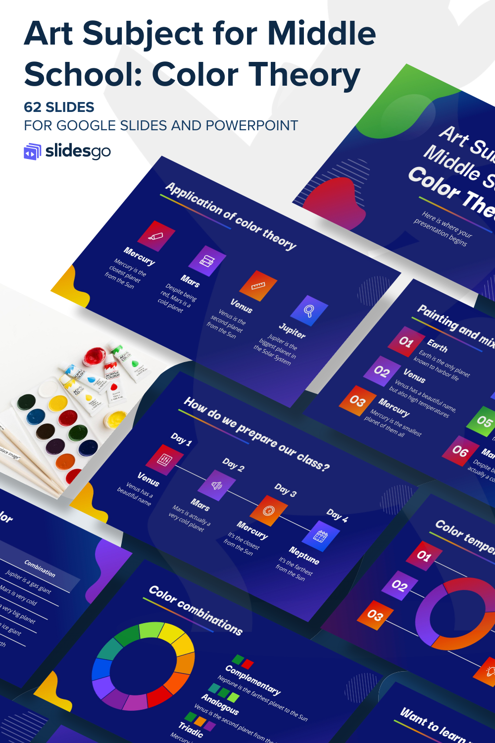 Art Subject for Middle School: Color Theory