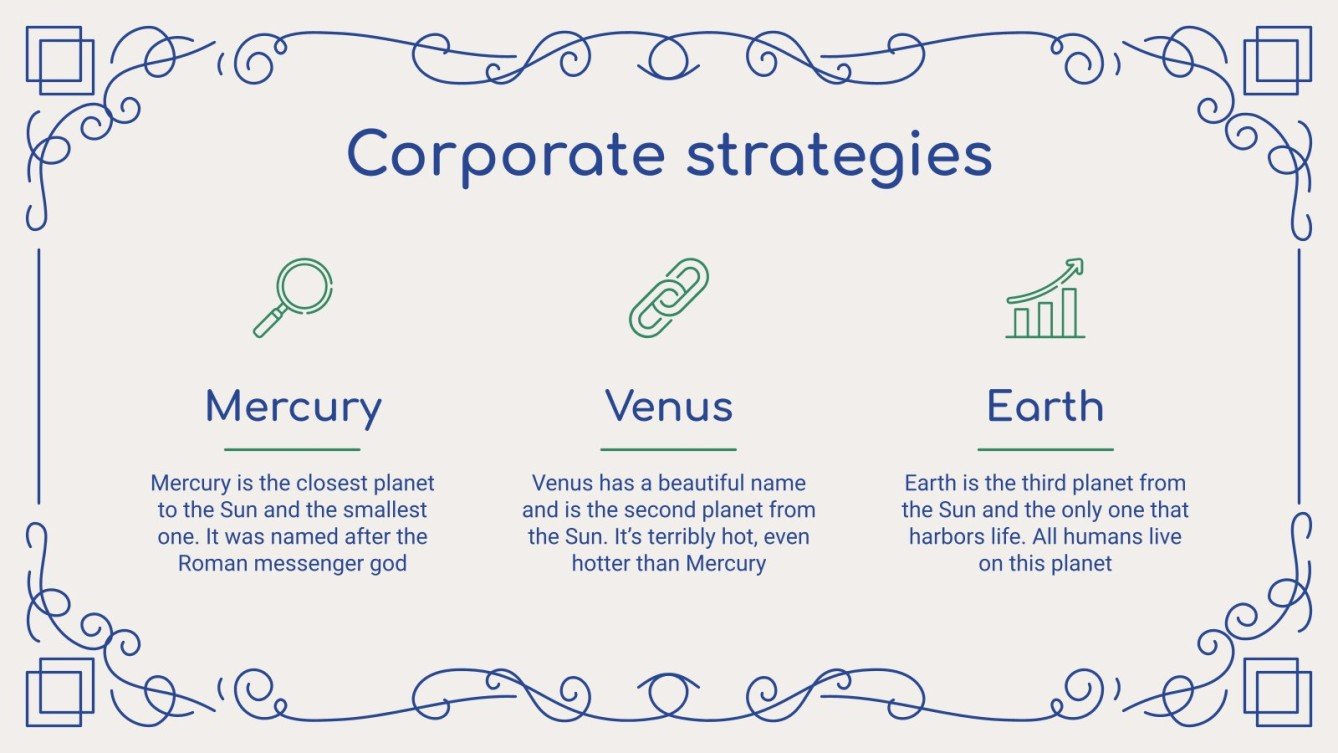 Outline Style Frames Consulting Toolkit | Google Slides