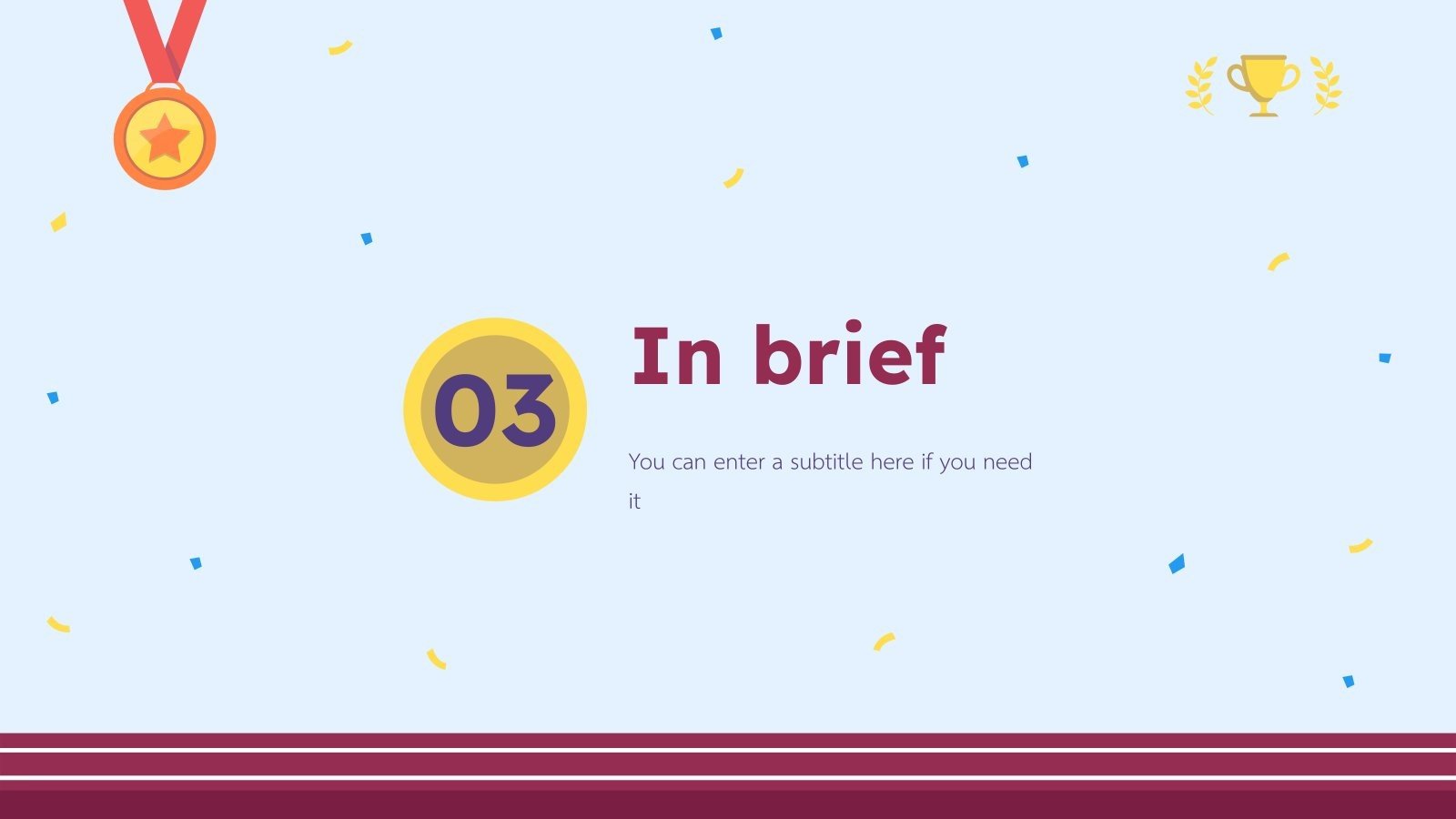 World Champion Athletes Newsletter | Google Slides & PPT