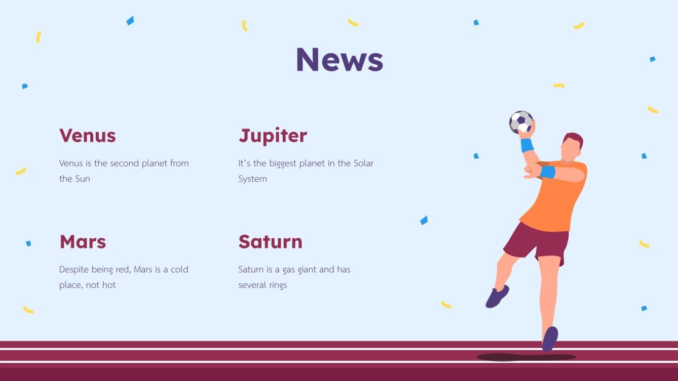 World Champion Athletes Newsletter | Google Slides & PPT