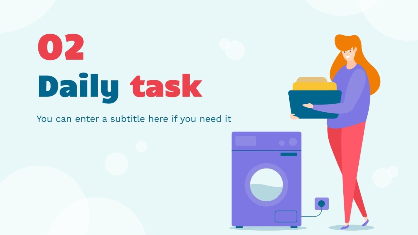 Maintaining Cleanliness at Home | Google Slides & PowerPoint