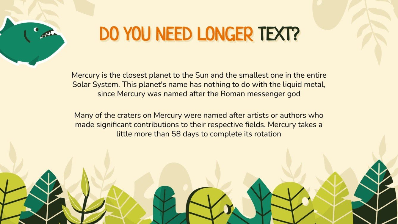 Dangerous Rainforest Animals | Google Slides & PPT