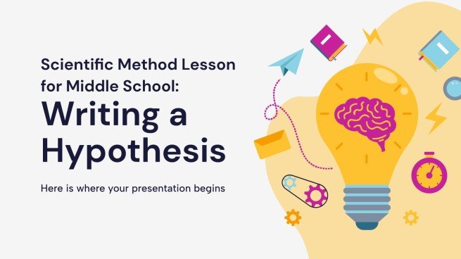 Scientific Method for Middle School: Writing a Hypothesis