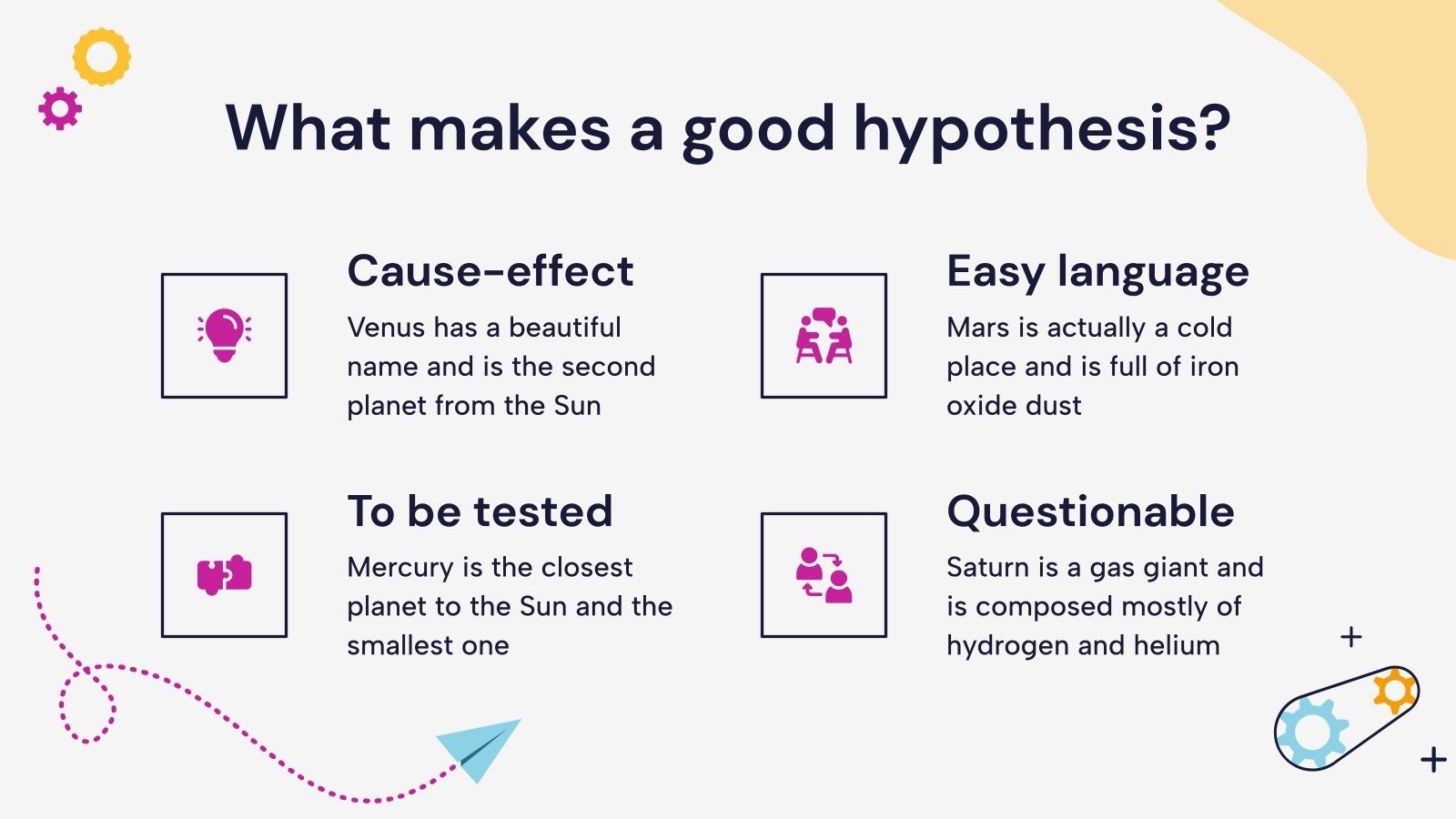 Scientific Method for Middle School: Writing a Hypothesis