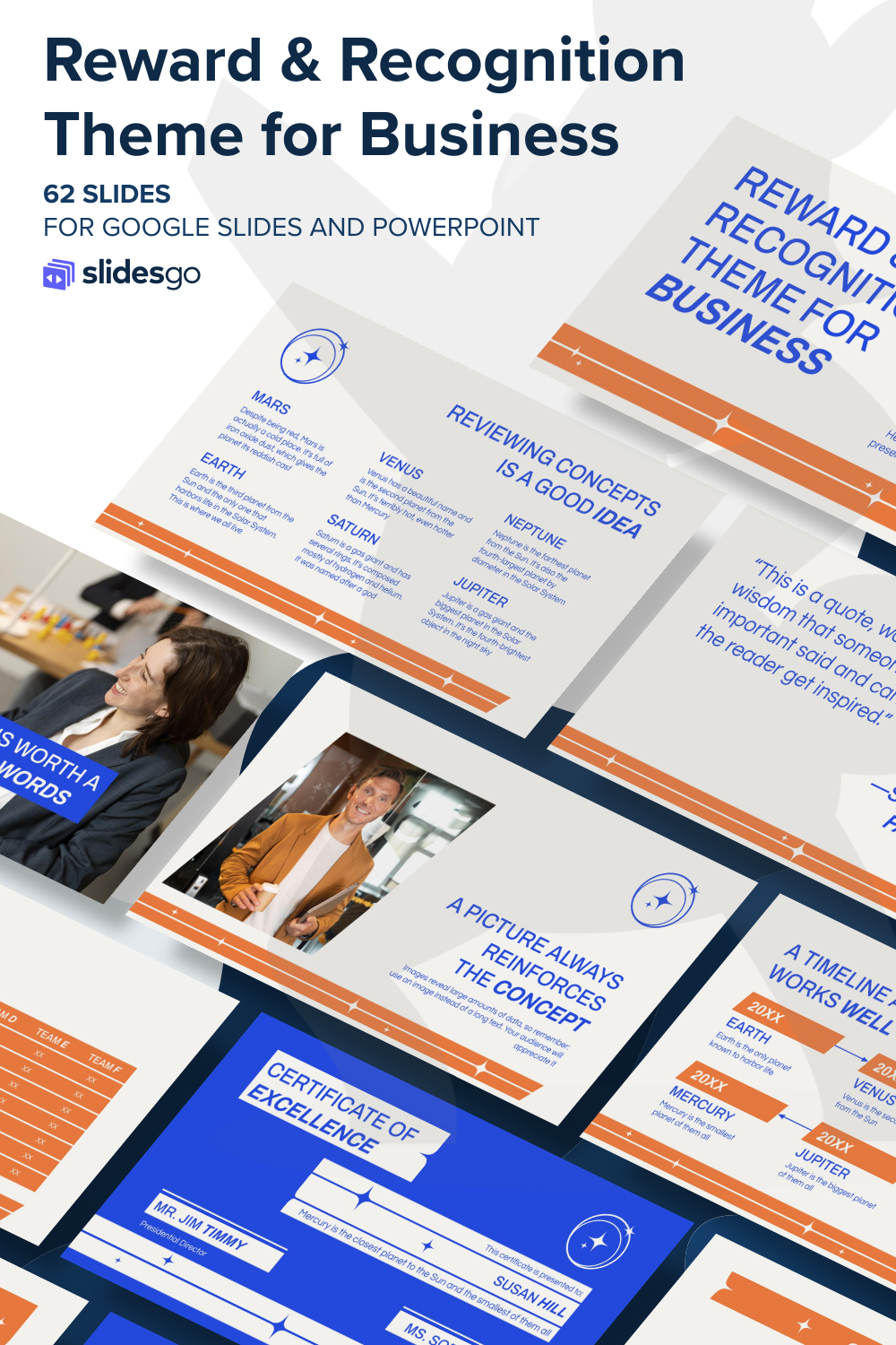 Reward & Recognition Theme for Business | Google Slides