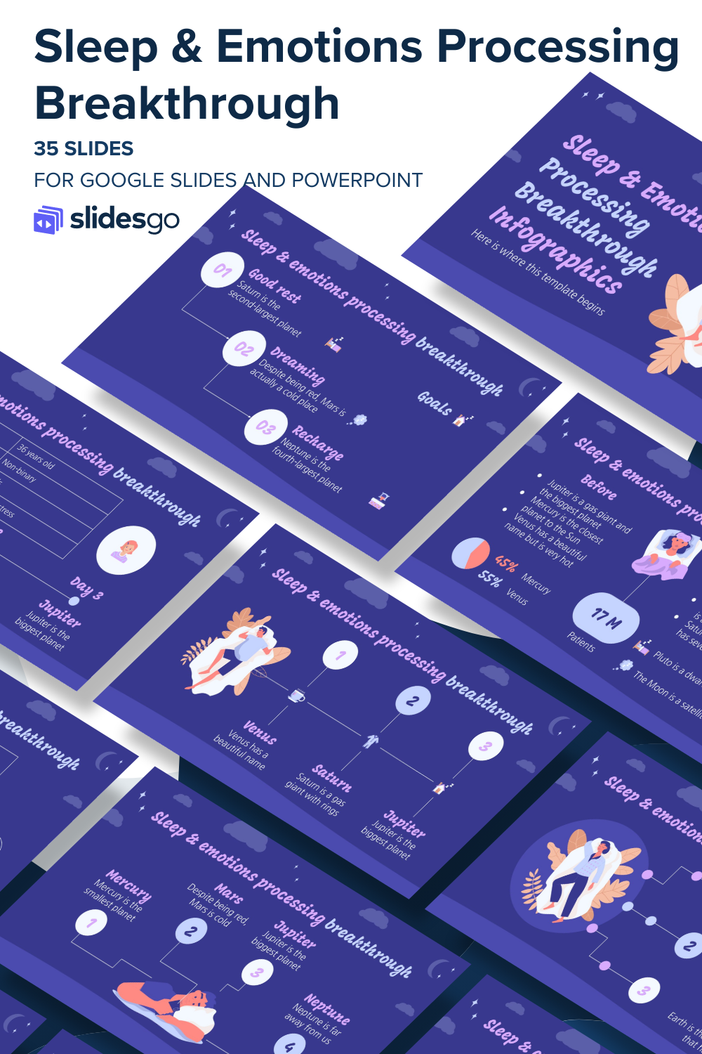 Sleep & Emotions Processing Breakthrough Infographics