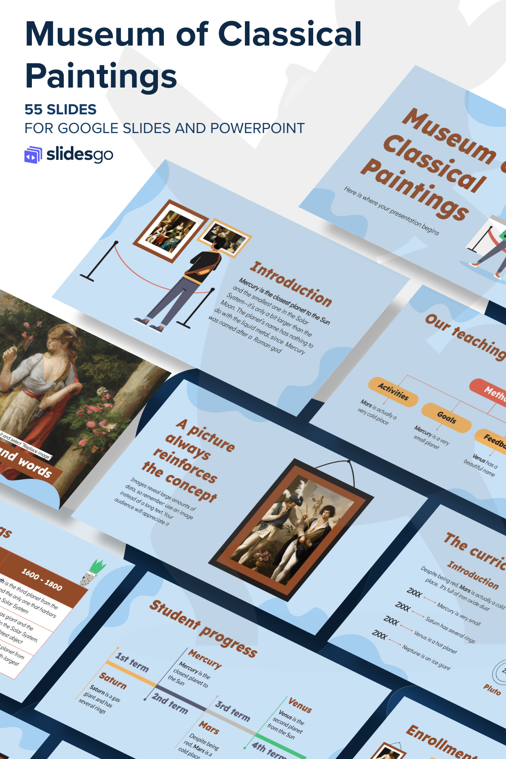 Museum of Classical Paintings | Google Slides & PowerPoint