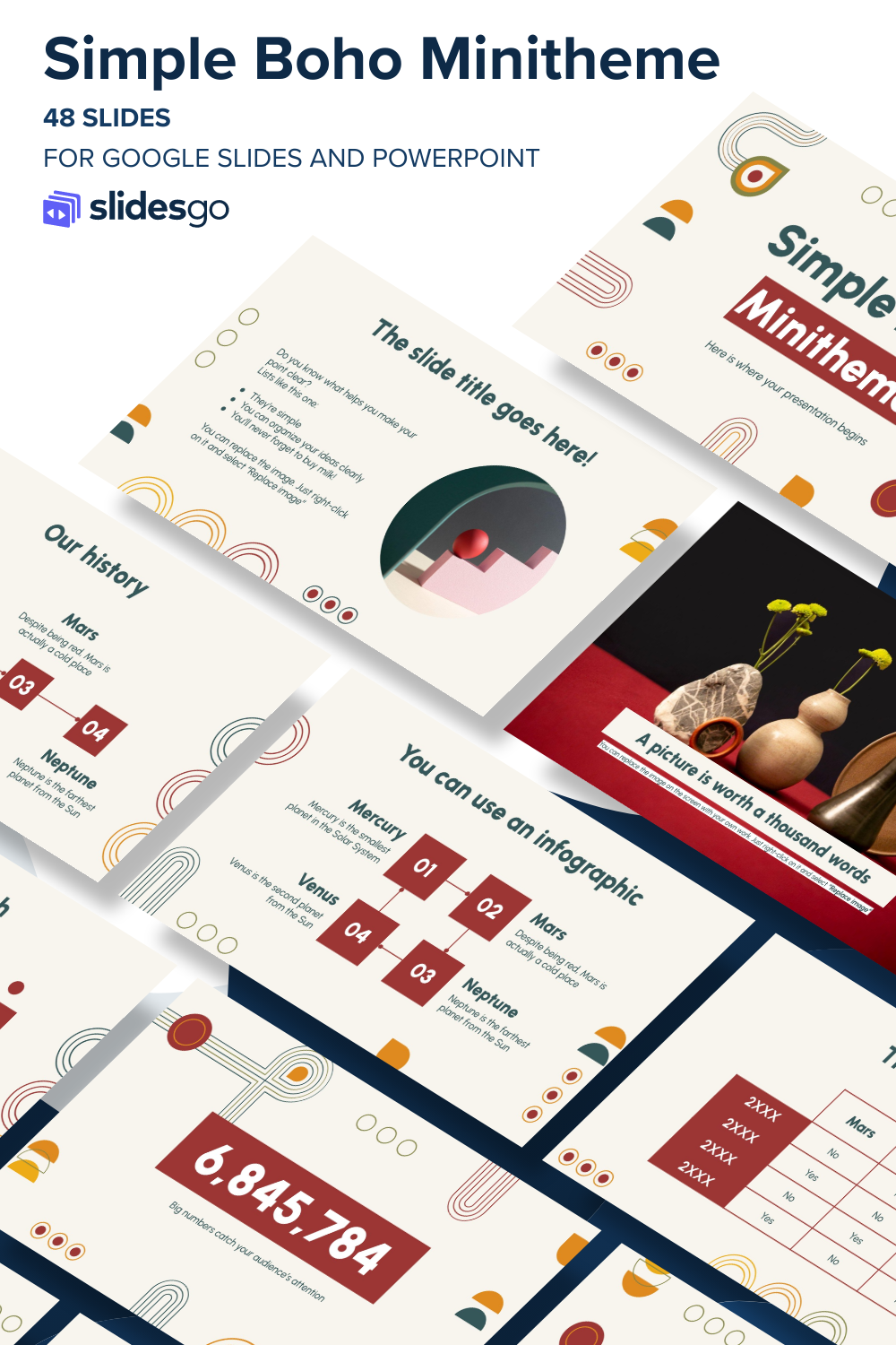 Simple Boho Minitheme | Google Slides & PowerPoint