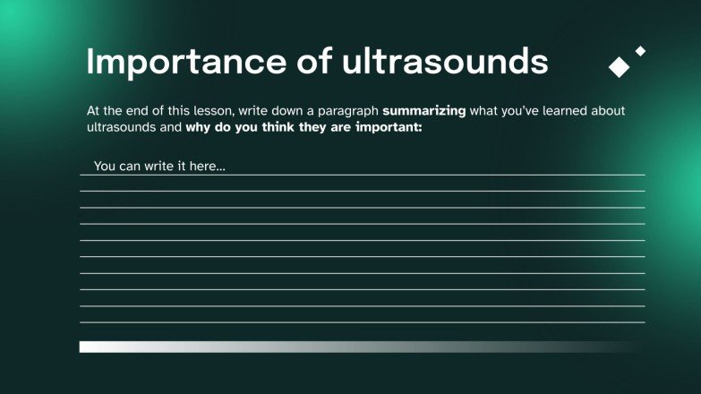 Basics of Ultrasound - Science Lesson for High School