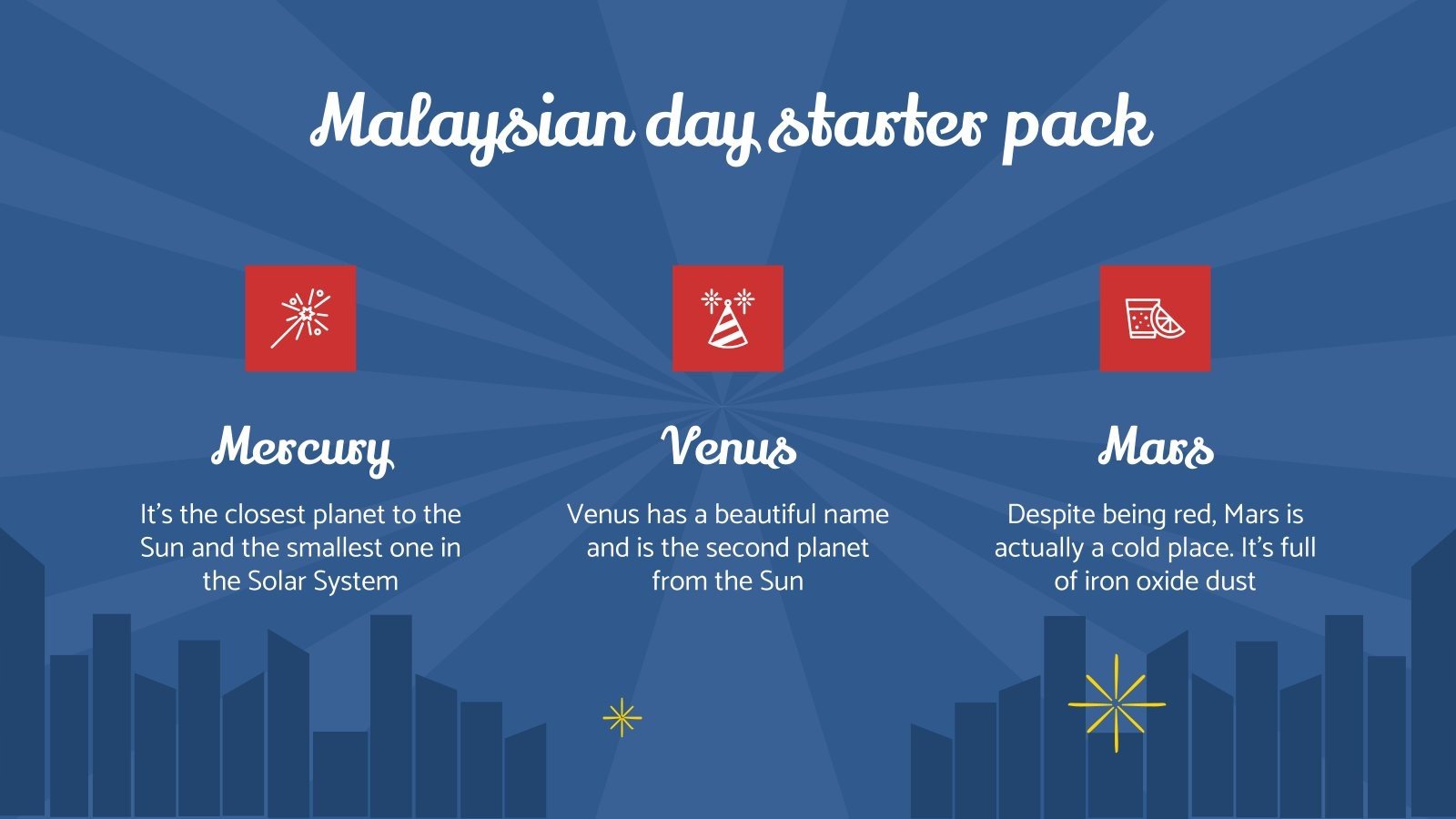 Malaysian Independence Day - Merdeka Day for High School