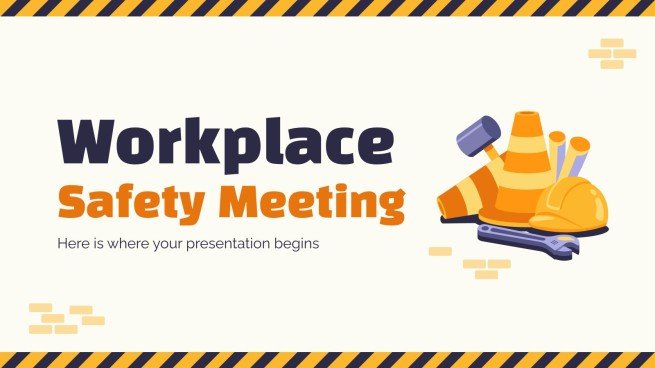 Reunión de seguridad en el trabajo | Google Slides y PPT