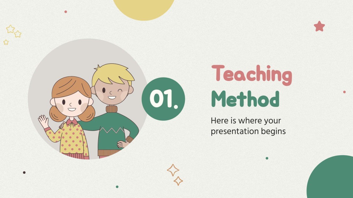 Korean Language School Center | Google Slides & PPT theme