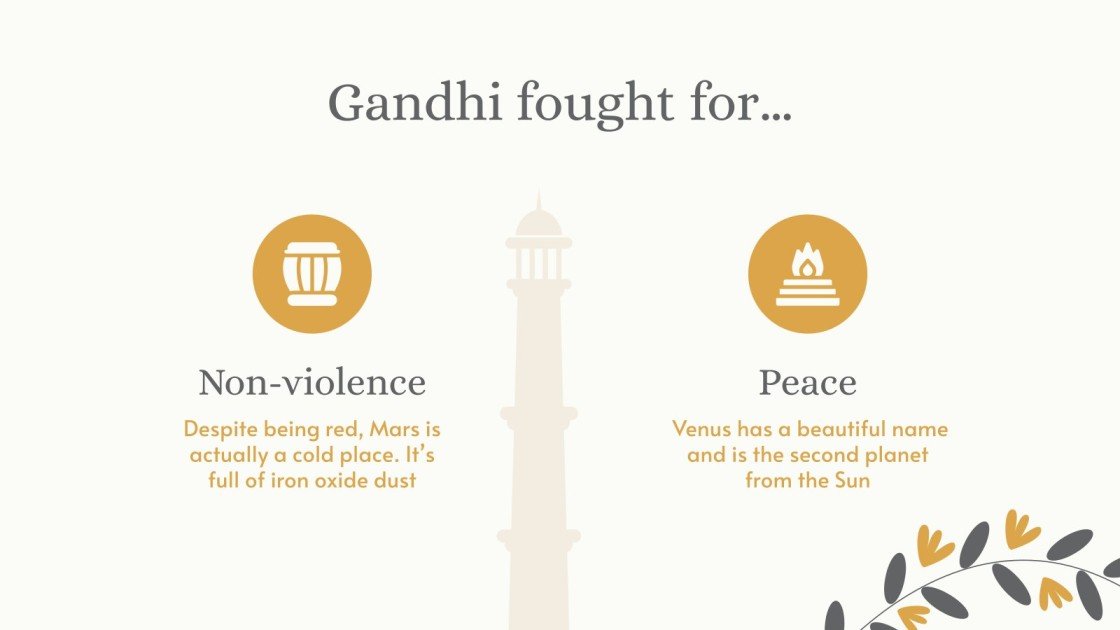 Gandhi Jayanti Celebration | Google Slides & PowerPoint