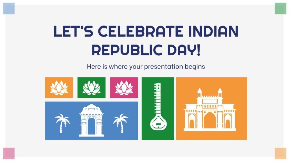 Let's Celebrate Indian Republic Day! | Google Slides & PPT