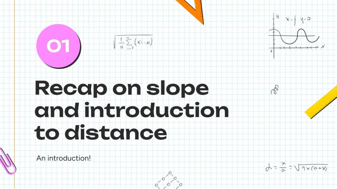 The Distance Formula | Google Slides & PowerPoint