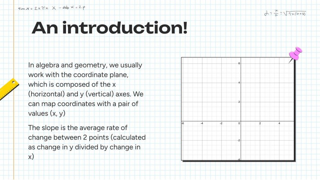 The Distance Formula | Google Slides & PowerPoint
