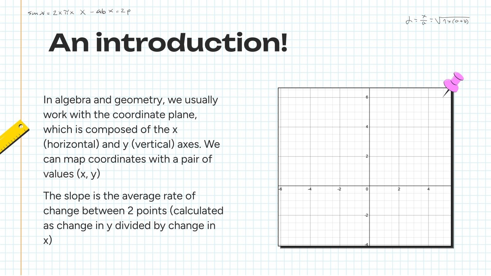 The Distance Formula | Google Slides & PowerPoint