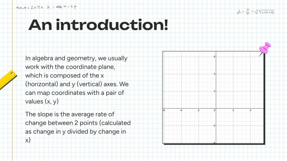 The Distance Formula | Google Slides & PowerPoint