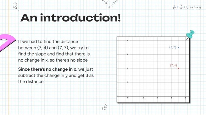 The Distance Formula | Google Slides & PowerPoint