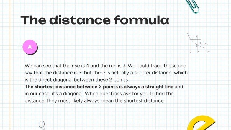 The Distance Formula | Google Slides & PowerPoint