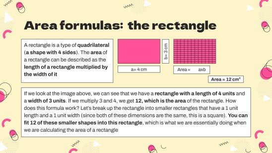 Area Formulas! | Google Slides & PowerPoint Template