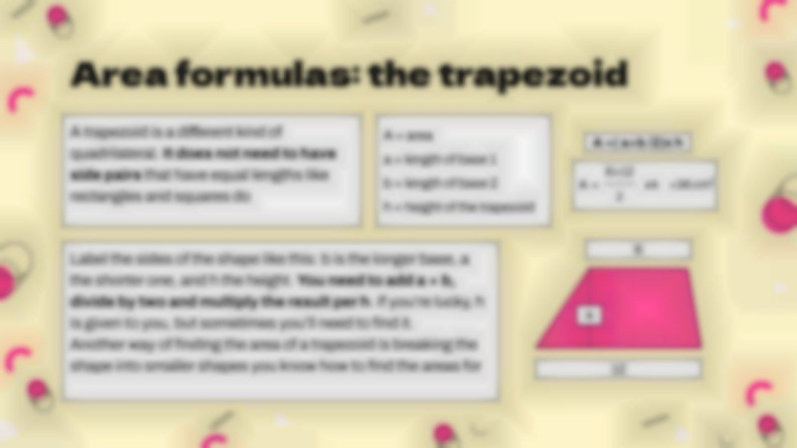 Area Formulas! | Google Slides & PowerPoint Template