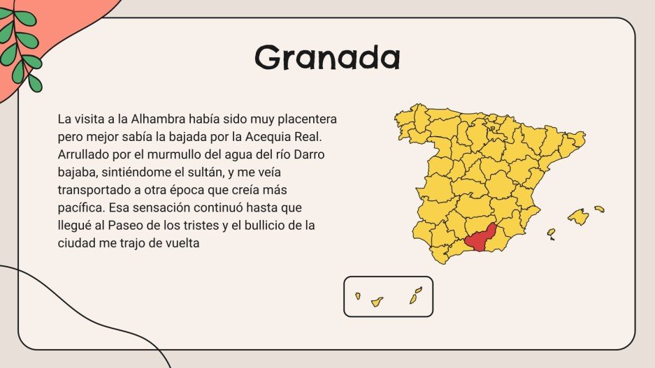 Reading Comprehension set in Spanish Cities