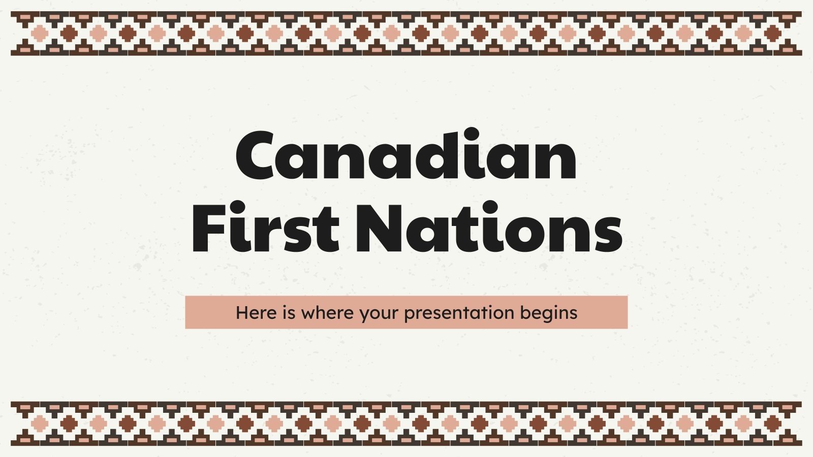 Canadian First Nations | Google Slides & PowerPoint