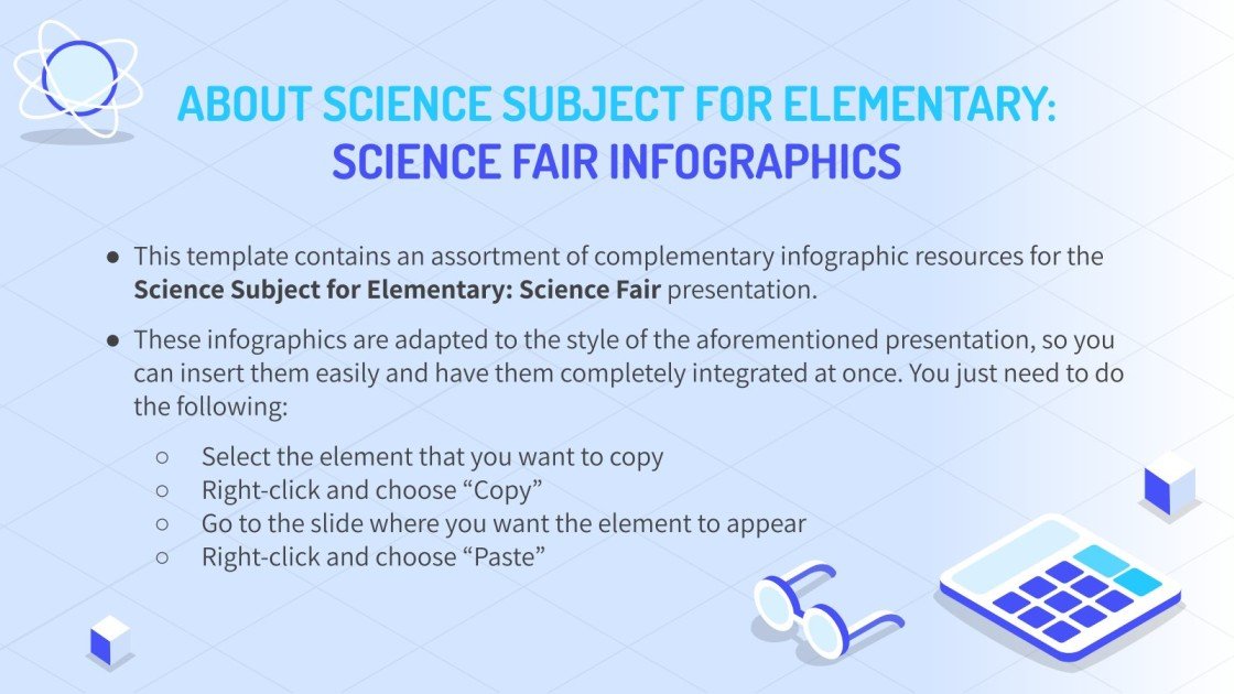Science for 2nd Grade: Science Fair Infographics