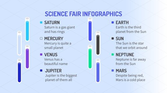 Science for 2nd Grade: Science Fair Infographics
