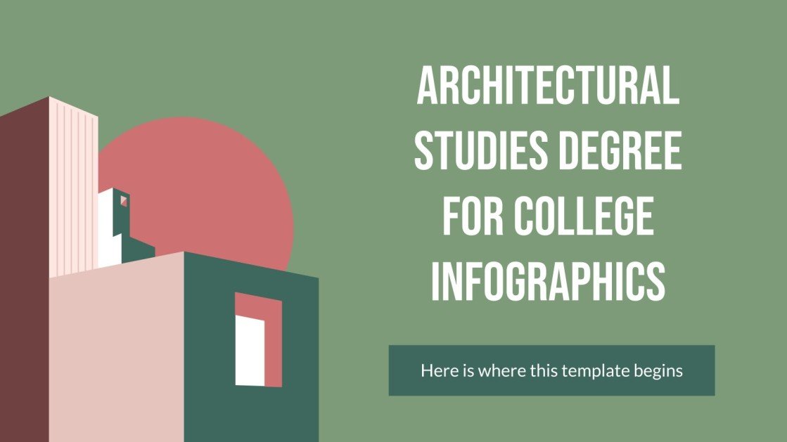 Architectural Studies Degree for College Infographics