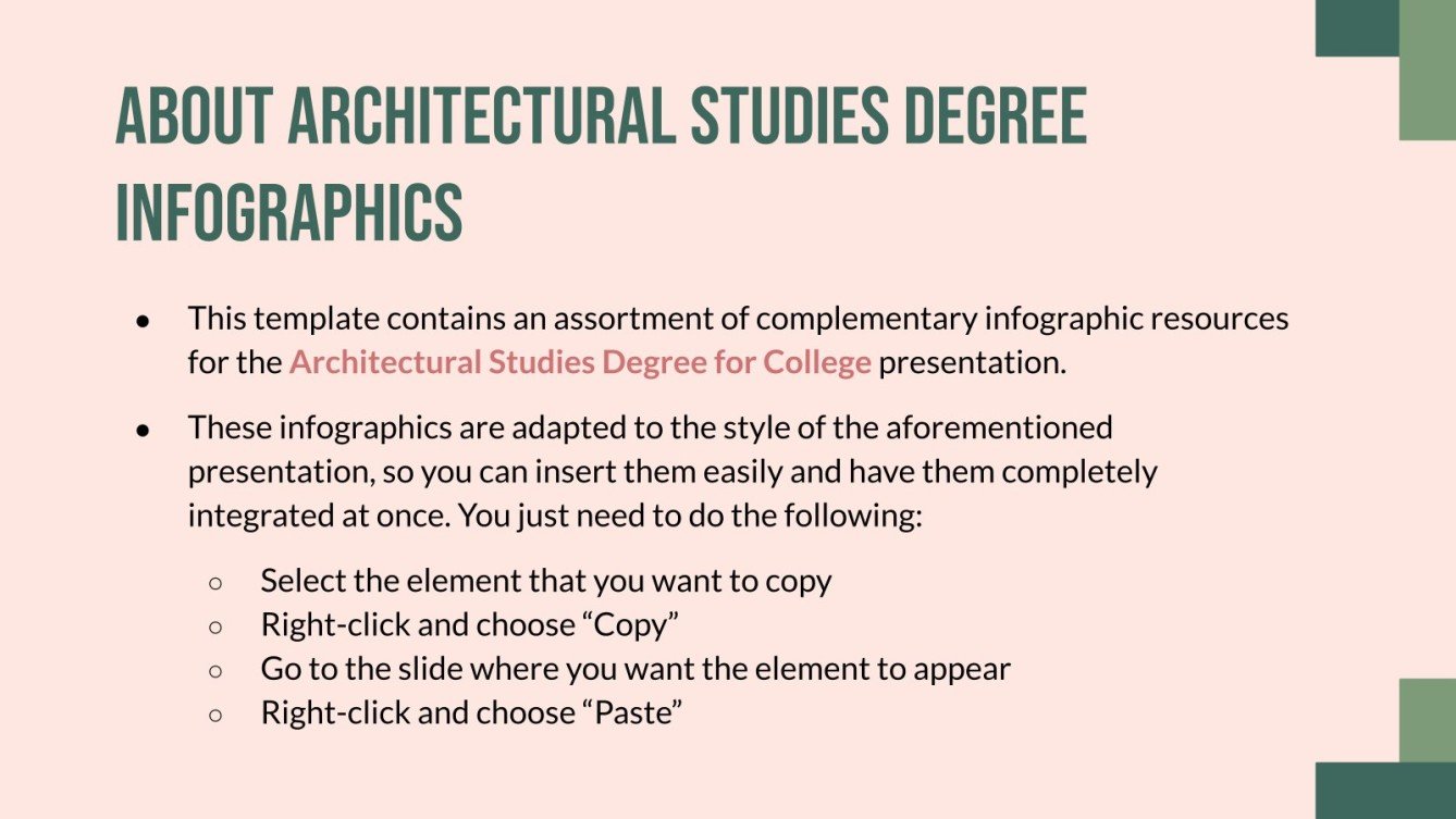Architectural Studies Degree for College Infographics